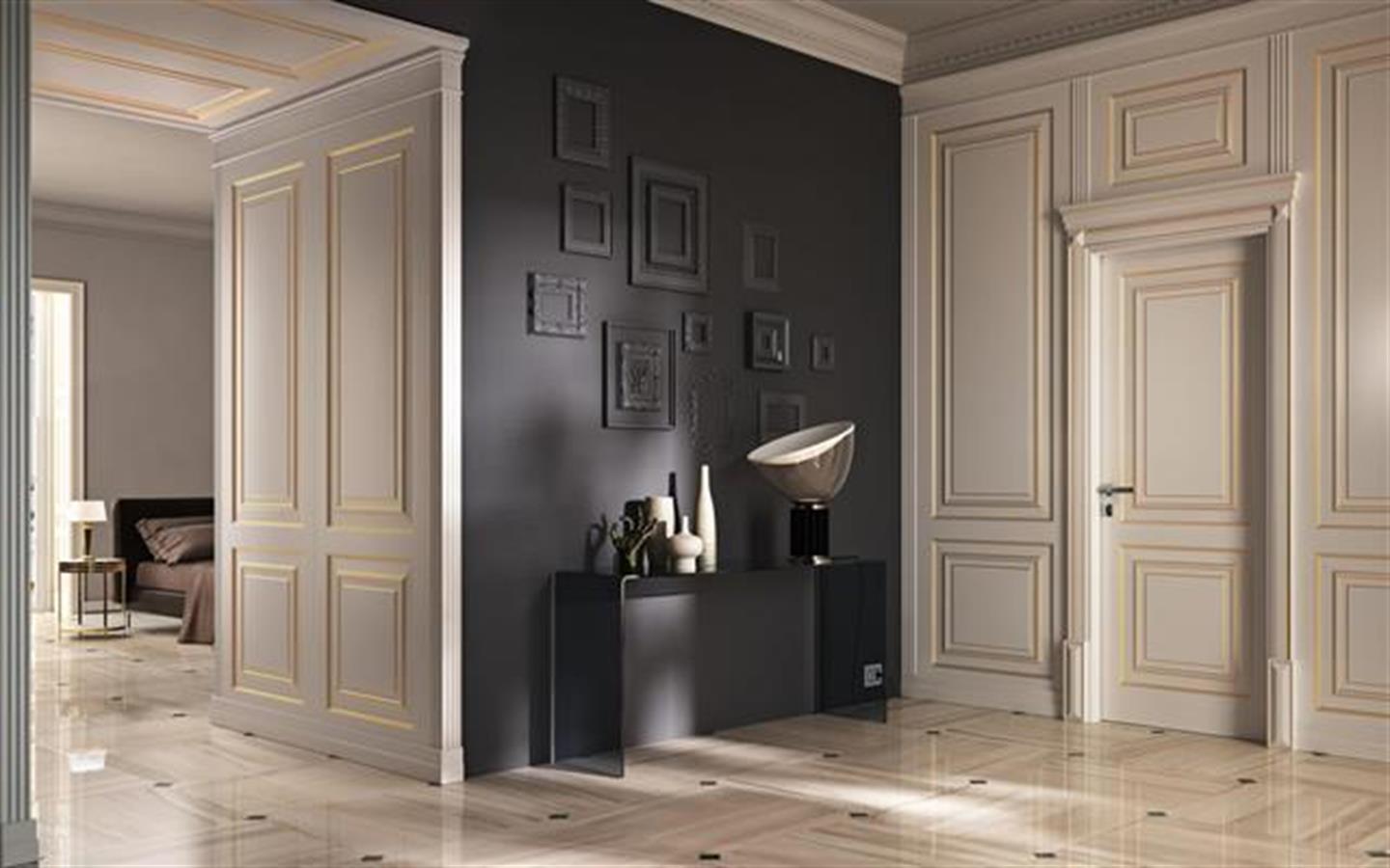 Boiserie Garofoli moderne e classiche con pareti attrezzate
