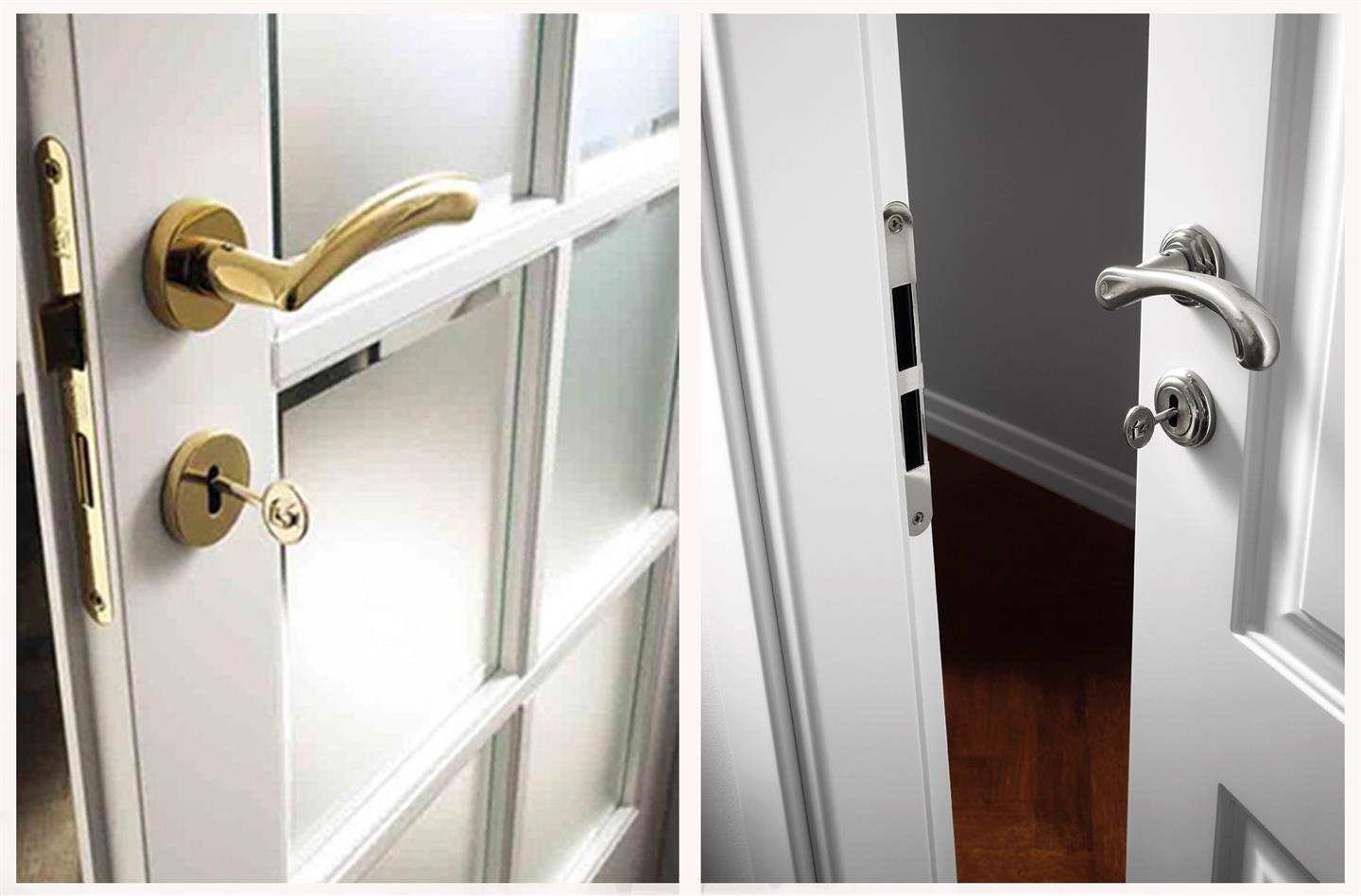 Porte bianche classiche Garofoli Miraquadra e Mirabilia